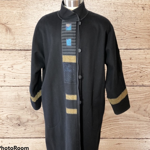 Gloriah Walsh | Jackets & Coats | Vintage Long Wool Coat Gloriah Walsh ...